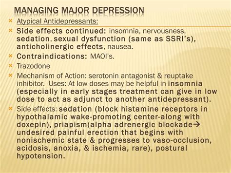 Antidepressants And Side Effects Serotonin Syndrome Vs Ppt