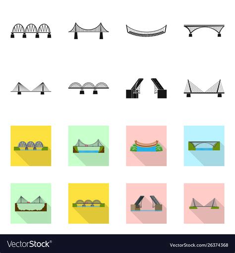 Isolated Object Connection And Design Sign Vector Image