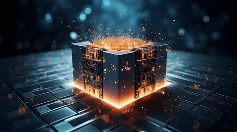 Premium Photo A Quantum Computing Concept With AI Algorithms