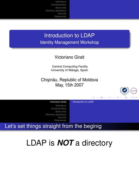 introduction to ldap identity management workshop download free pdf