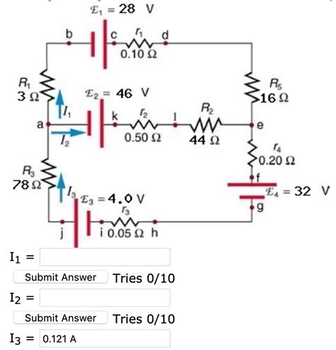 Solved Find The Currents Flowing In The Circuit In The Chegg Com