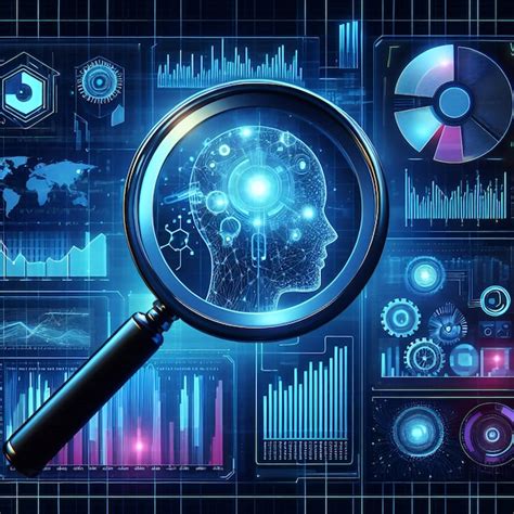 Data Analysis Search Engine Optimization Or Seo Magnifier Charts Graphs