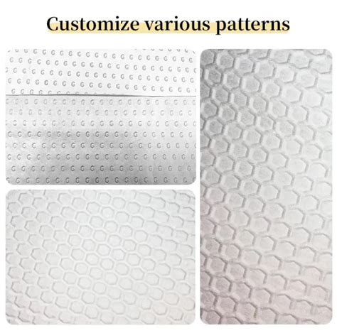Custom Patterns 3d Embossed Nonwoven Fabric Nwfabric