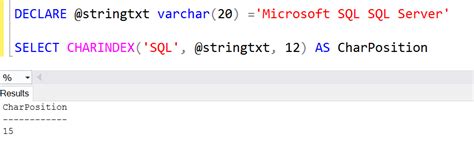 Sql Charindex Sql Bi Tutorials
