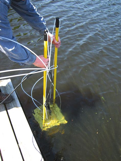 Us Geological Survey Personnel Deploying The Sediment Phosphorus Flux
