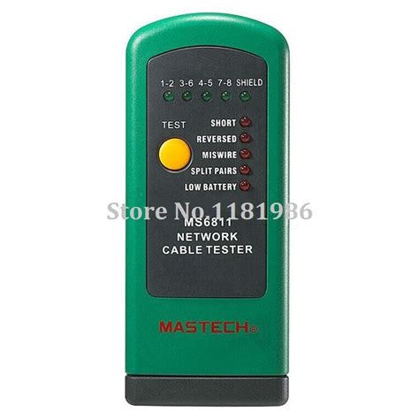 Mastech Ms6811 Handheld Network Cable Tester Line Grandado Mastech Ms6811 Handheld Network Cable Tester Line Grandado