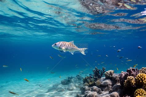 鱼类丰富的海底世界高清图片下载 正版图片600365813 摄图网