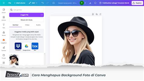 Cara Menghapus Background Foto Di Canva Kaconk