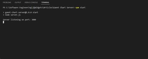 Gantt Backend Storage With Mysql And Nodejs Gantt Component