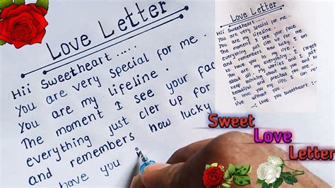 Sweet Love Letters For Girlfriend