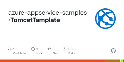 Github Azure Appservice Samplestomcattemplate