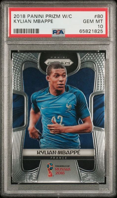 2018 Panini Prizm World Cup Soccer Cards Psa Price Guide