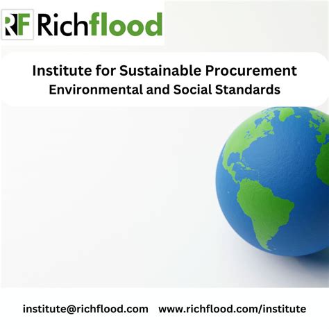 Institute For Sustainable Procurement Environmental And Social