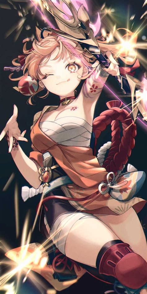 茸的原神插画图片 Bobopic