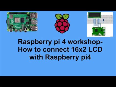 How To Connect 16x2 Lcd With Raspberry Pi Mechatronics LAB Internet Of Things