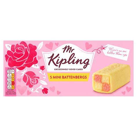 Mr Kipling Mini Battenbergs 5pk British Pedlar