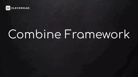 Combine Framework Pdf Operating Systems Computer Software And