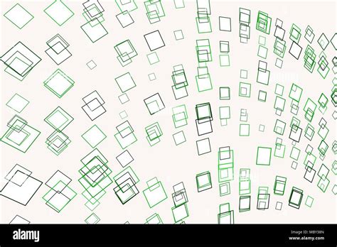 Background Abstract Square Rectangle Pattern For Design 3d Perspective View Vector