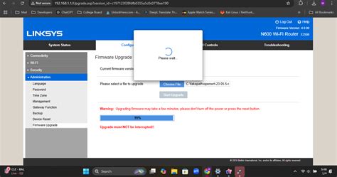 Error While Installing Openwrt On A Linksys E2500 V4 Installing And Using Openwrt Openwrt Forum