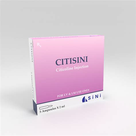 Citicoline Sodium Injection Manufacturers And Suppliers In India