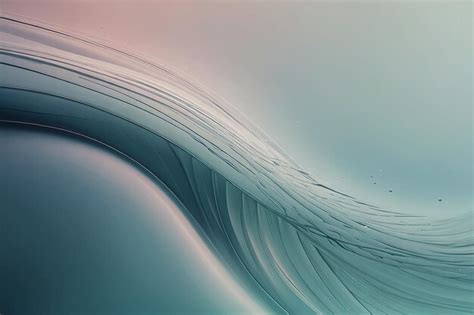 Premium Photo A Serene And Tranquil Abstract Background With Soft Gradients And Gentle Curves