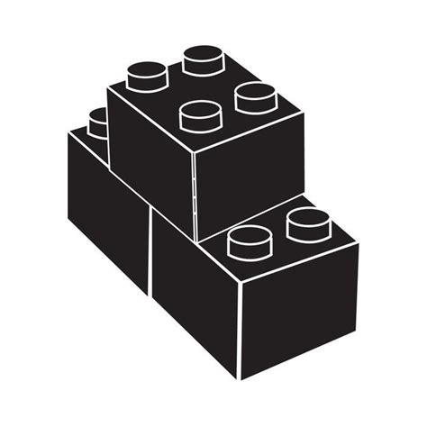 Lego Silhouette Vector Art Icons And Graphics For Free Download