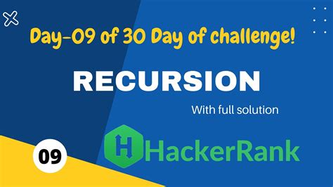 hackerrank 30 days challenge solution in c day 09 recursion hackerrank c solutions