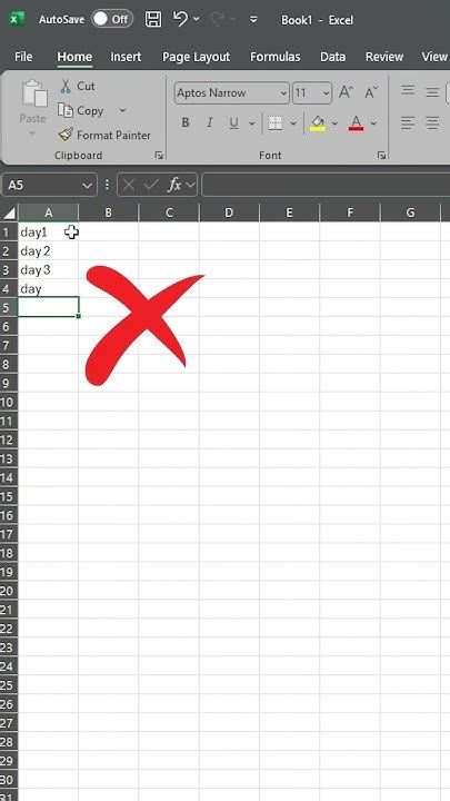 Auto Write 500 Days In Excel With This Simple Trick In Seconds📅 Excel Excelshorts