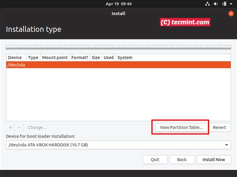 Installation Of Ubuntu 1904 Disco Dingo Desktop On Uefi Firmware Systems
