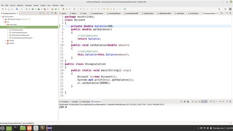 Encapsulation In Java Programming
