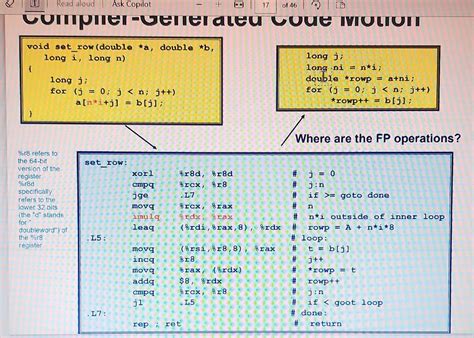 solved please explain in detail the assembly code