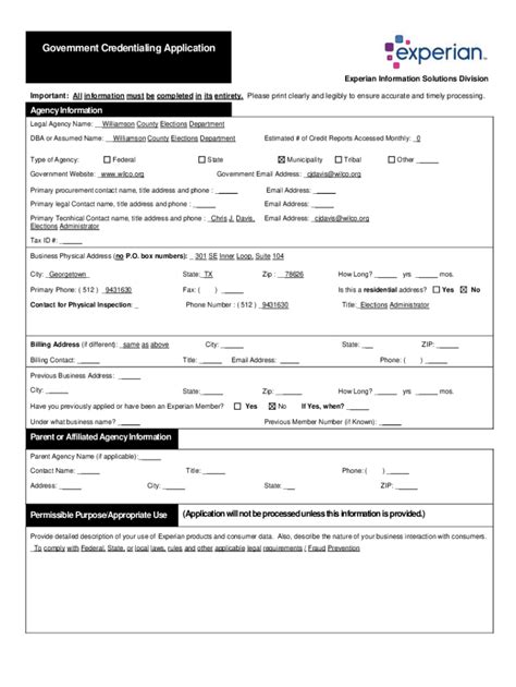 Fillable Online Credentialing Application Data Reporting Fax Email Print Pdffiller