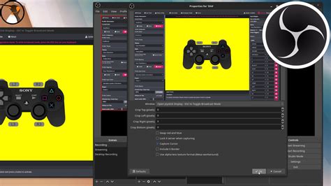Open Joystick Display With Obs On Linux Linux Game Cast