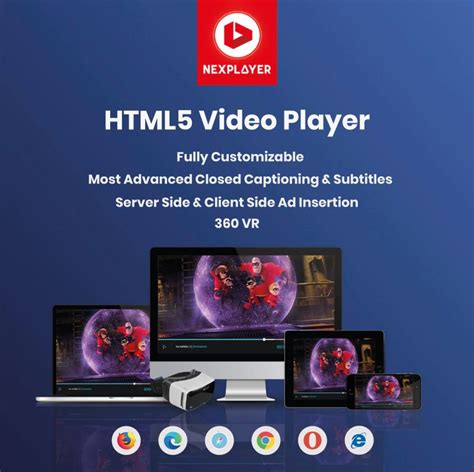 Nexplayer On Linkedin Html5 Web Html5 Videoplayer Premium