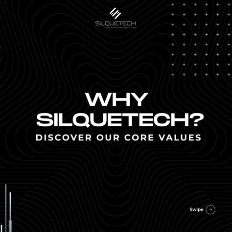 Silquetech On Linkedin Why Choose Silquetech Swipe To Uncover The Values That Guide Us Toward