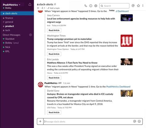 How To Get Google Alerts In Slack PeakMetrics