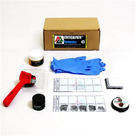 Kit De Dactiloscopia Para Criminalistica Sirchie Mx