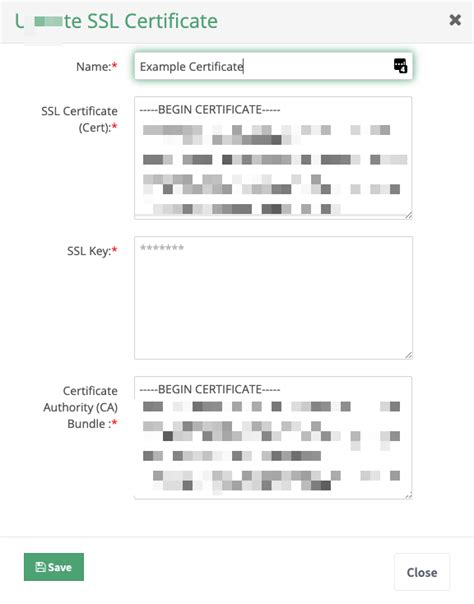 How To Add An SSL Certificate