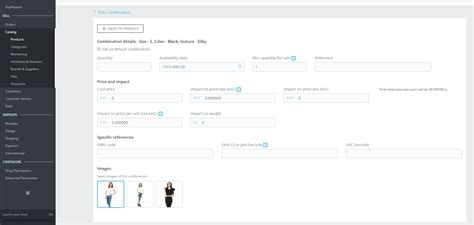 how to add attributes and combinations in prestashop belvg blog