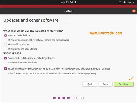 Ubuntu 2004 Lts Desktop Installation Steps With Screenshots