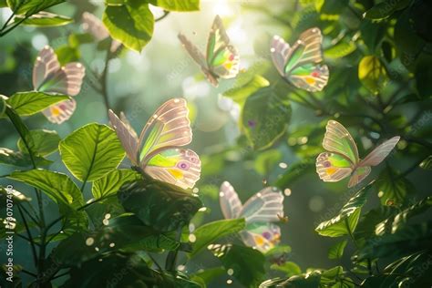 Butterfly Ballet Delicate Butterflies With Wings In Every Shade