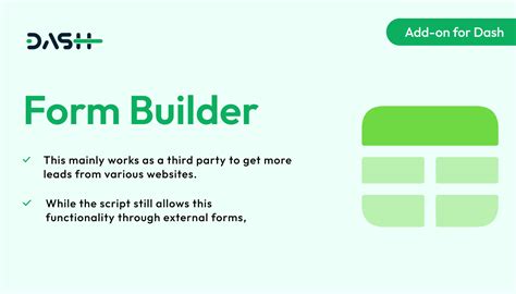 form builder dash saas add on gplcode