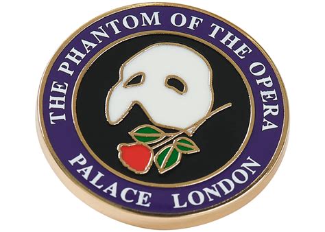 Palace Phantom Of The Opera Pin Badge Multicolor Mens Fw24 Us