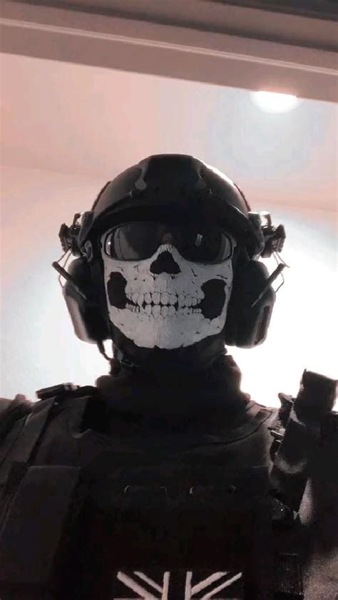 Tiktok Ghost Call Of Duty Ghosts Call Off Duty Bike Poster