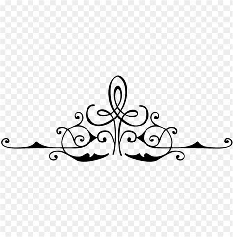 Decorative Corner Scrolls Png Scroll Design No Background PNG Transparent With Clear