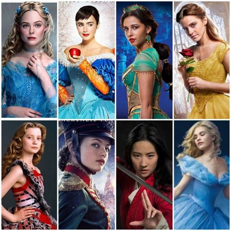 Live Action Disney Princess Poster By Thekingblader995 On Deviantart