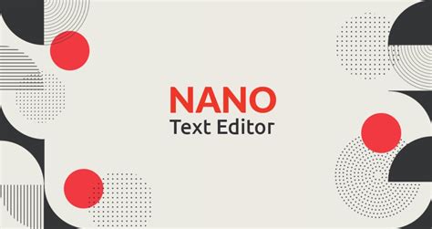 How To Use Nano The Linux Command Line Text Editor Linuxize