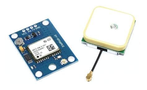 modulo gps arduino neo6m gy gps6mv2 uart antena cerámica meses sin