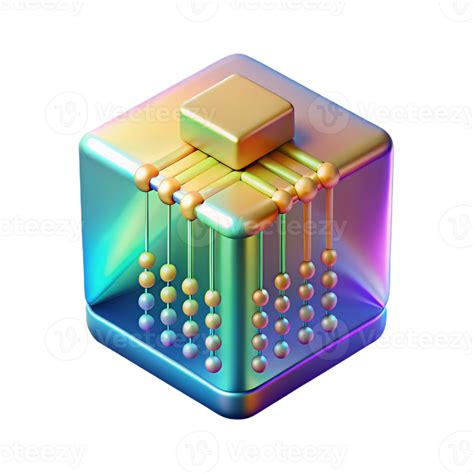 Extraordinary Creative A Single Levitating Holographic Data Cube
