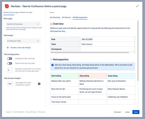 Create Concluence Tabs With Navitabs Tab Wizard Bitvoodoo Apps